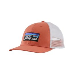 Patagonia - Caps - P-6 Logo LoPro Trucker Hat Quartz Coral für Damen, aus Baumwolle - Orange