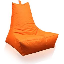 Kinzler Sitzsack Lounge-Sessel, orange (Outdoorfähig)