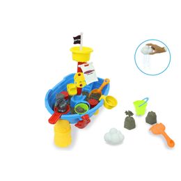 Jamara Sand- und Wasserspieltisch Pirat Jack 21 Teile