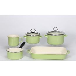 SONSTIGE Emaille-Set Juist 5-teilig