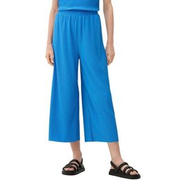 s.Oliver Culotte mit Plisséefalten, blau