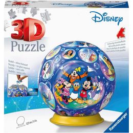 Ravensburger Puzzleball Disney Charaktere, 72 Puzzleteile, FSC® - schützt Wald - weltweit; Made in Europe, bunt
