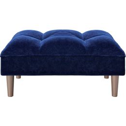 Playboy Ottomane Scarlett, passend zu Scarlett-Sofa, blau