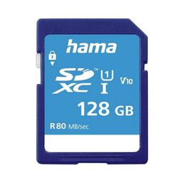 Hama SDHC 16GB Class 10 UHS-I 80MB/S Speicherkarte (128 GB, UHS-I Class 10)