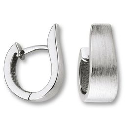 ONE ELEMENT Paar Creolen Ohrringe Creolen aus 925 Silber, Damen Silber Schmuck, silberfarben