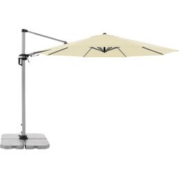 Doppler® Ampelschirm, UV-beständig, um 360 Grad drehbar, beige