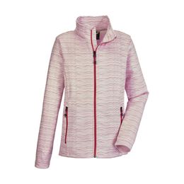 Killtec Fleecejacke &raquo;KOS 201 GRLS KNTFLC JCKT&laquo; hellpink 128 128 Kinder Strickfleecejacke mit Stehkragen