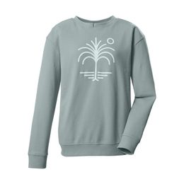 G.I.G.A. by Killtec G.I.G.A. DX BY KILLTEC Sweatshirt &raquo;GS 159 WMN SWT SHRT GOTS&laquo; graublau 36 36 Damen Sweatshirt aus 100% Bio-Baumwolle