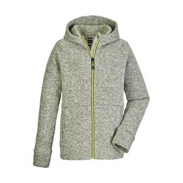 Killtec Fleecejacke &raquo;KOS 217 BYS KNTFLC JCKT&laquo; gr&uuml;n 128 128 Kinder Strickfleecejacke mit Kapuze