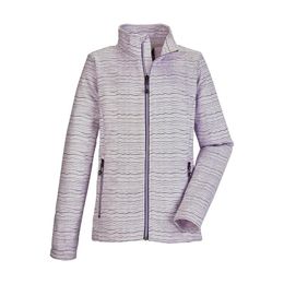 Killtec Fleecejacke &raquo;KOS 201 GRLS KNTFLC JCKT&laquo; helllila 152 152 Kinder Strickfleecejacke mit Stehkragen