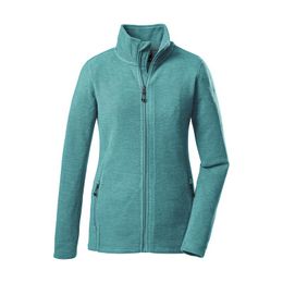 Killtec Fleecejacke &raquo;WMN FLC JCKT 8&laquo; aquablau 46 46 Damen Fleecejacke mit Stehkragen