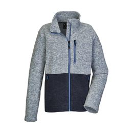Killtec Fleecejacke &raquo;KOS 216 BYS FLC JCKT&laquo; stahlblau 176 176 Fleecejacke mit Stehkragen