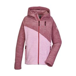Killtec Fleecejacke &raquo;KOS 202 GRLS FLC JCKT&laquo; rauchrosa 152 152 M&auml;dchen Fleecejacke mit Kapuze