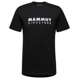 Mammut - Trovat T-Shirt Logo - T-Shirt Gr S schwarz