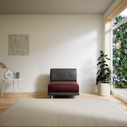 MYCS Sessel Samt Altrosa - Eleganter Sessel: Hochwertige Qualität, einzigartiges Design - 80 x 75 x 98 cm, Individuell konfigurierbar