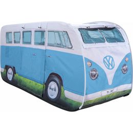 Camper Van Kinderzelt blau - Volkswagen