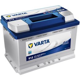 Varta - E12 Blue Dynamic 12V 74Ah 680A Autobatterie 574 013 068 inkl. 7,50€ Pfand