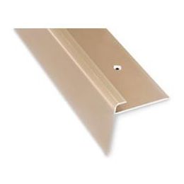 casa pura Stufenkantenprofil Safety Aluminium Gold 1000 mm
