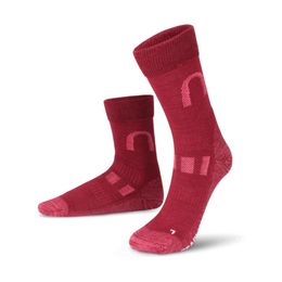 Normani Sportsocken 'Melton' Herren Gr&ouml;&szlig;e 35/38 pink / burgunder