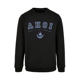 F4NT4STIC Sweatshirt 'Ahoi Knut & Jan Hamburg' male Black size XXXL