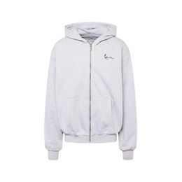 Karl Kani Zip-Up Hoodie 'Essential' male Grey size L