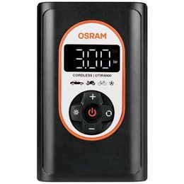 Osram OTIR4000 Kompressor TYREinflate 4000 8.3 bar Aufbewahrungs-Box/-Tasche, Automatische Abschaltung, mit Arbeitslampe, Digitales Display
