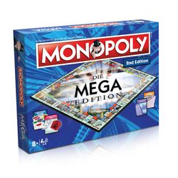 Winning Moves Monopoly Mega 2nd Edition Gesellschaftsspiel Brettspiel Spiel Auflage