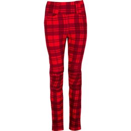 Rusty Stitches Claudia V2 Chequered, Leggings Damen