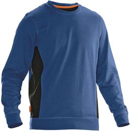 Jobman Workwear - Jobman Sweatshirt 5402 Blau/Schwarz Gr. 3XL - Blau