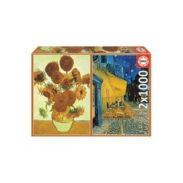 Educa 2x 1000tlg. Puzzle "Van Gogh" - ab 12 Jahren