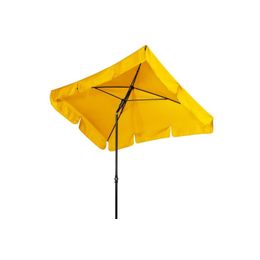 Doppler® Rechteckschirm Waterproof 185x120 cm gelb