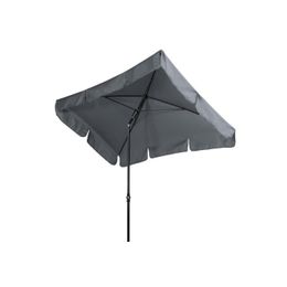 Doppler® Rechteckschirm Waterproof 185x120 cm anthrazit