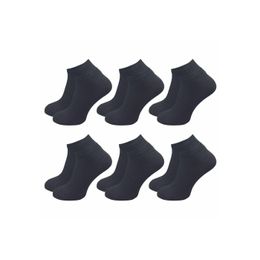 GAWILO Sneakersocken für Herren in schwarz und weiß
