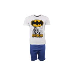 DC COMICS Schlafanzug DC COMICS Batman Kinder kurz Pyjama Gr. 104 bis 134