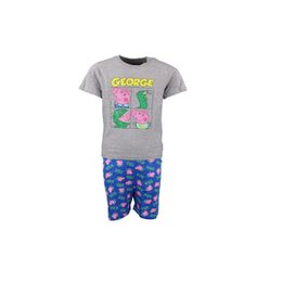 Peppa Pig Pyjama Peppa Wutz Pig George Kinder Jungen Schlafanzug Gr. 104 bis 134