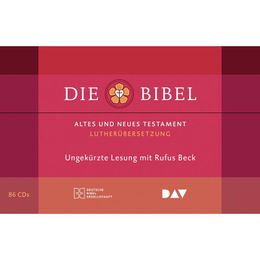 Die Bibel. Gelesen von Rufus Beck, 86 Audio-CDs - (Hörbuch)
