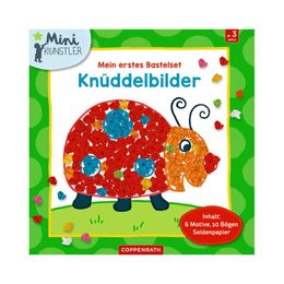 Coppenrath Verlag Bastelset Knüddelbilder MINI KÜNSTLER - KÄFER (23x23)