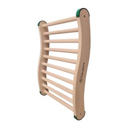 Dewello® Sauna Rückenlehne Rückenstütze aus Hemlock-Holz, ergonomisch geformt, Anti-Rutsch Enden, Holz Lehne Saunazubehör