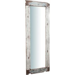Biscottini - Wandspiegel Spiegel zum Aufhängen aus Massivholz L65,5xPR3,5xH180 cm.