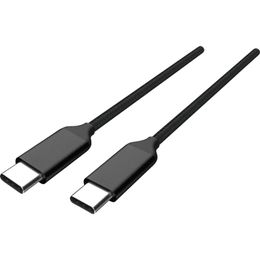 ISY IUC 5000 USB-C to C Ladekabel / Datenkabel Universal, Schwarz
