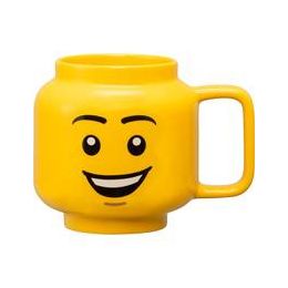 LEGO Keramiktasse Happy Boy, gro&szlig; gelb