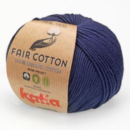 Fair Cotton von Katia, Dunkelblau, aus Baumwolle