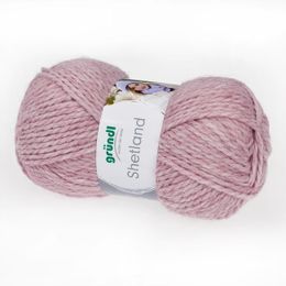 gr&uuml;ndl Shetland von Gr&uuml;ndl, Pastell-Rot, aus Polyacryl