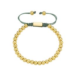 Firetti Armband Schmuck Geschenk Armschmuck Armkette Kugeln, gelb|goldfarben|grün