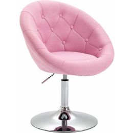 Havanna Sessel Lounge pink Clubsessel Barhocker Drehsessel retro - SVITA