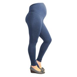 YESET Umstandsleggings Umstand Umstandsleggings lang aus Baumwolle Leggings Jeans L