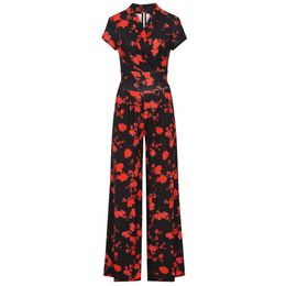 HotSquash Jumpsuit Damen Größe L rot / schwarz