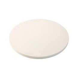 Flacher Back- & Pizzastein beige, für Big Green Egg Medium, MiniMax, Small Material: Keramik Steinform: Rund