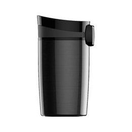Sigg Kaffeebecher Miracle "Black" 0.27L, Thermobecher schwarz Material: Edelstahl Anzahl Teile: 2 -teilig Besteht aus: Becher + Deckel Fassungsvermögen: 270 ml