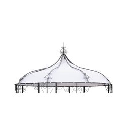 DEGAMO Ersatzdach für Pavillon BURMA, Polyester PVC-beschichtet weiss